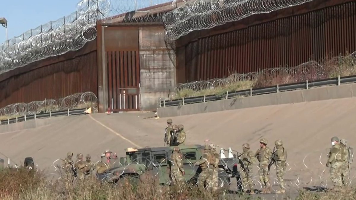 Tanques y barricadas: así se ve la frontera de Ciudad Juárez y El Paso ...