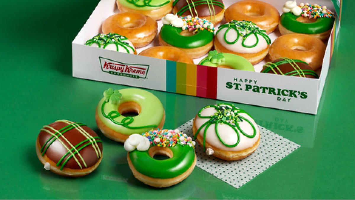 Krispy Kreme celebra el Día de San Patricio con donas verdes gratis – Telemundo El Paso (48)
