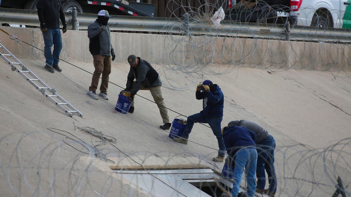 EEUU clausura túnel clandestino en la frontera – Telemundo El Paso (48)