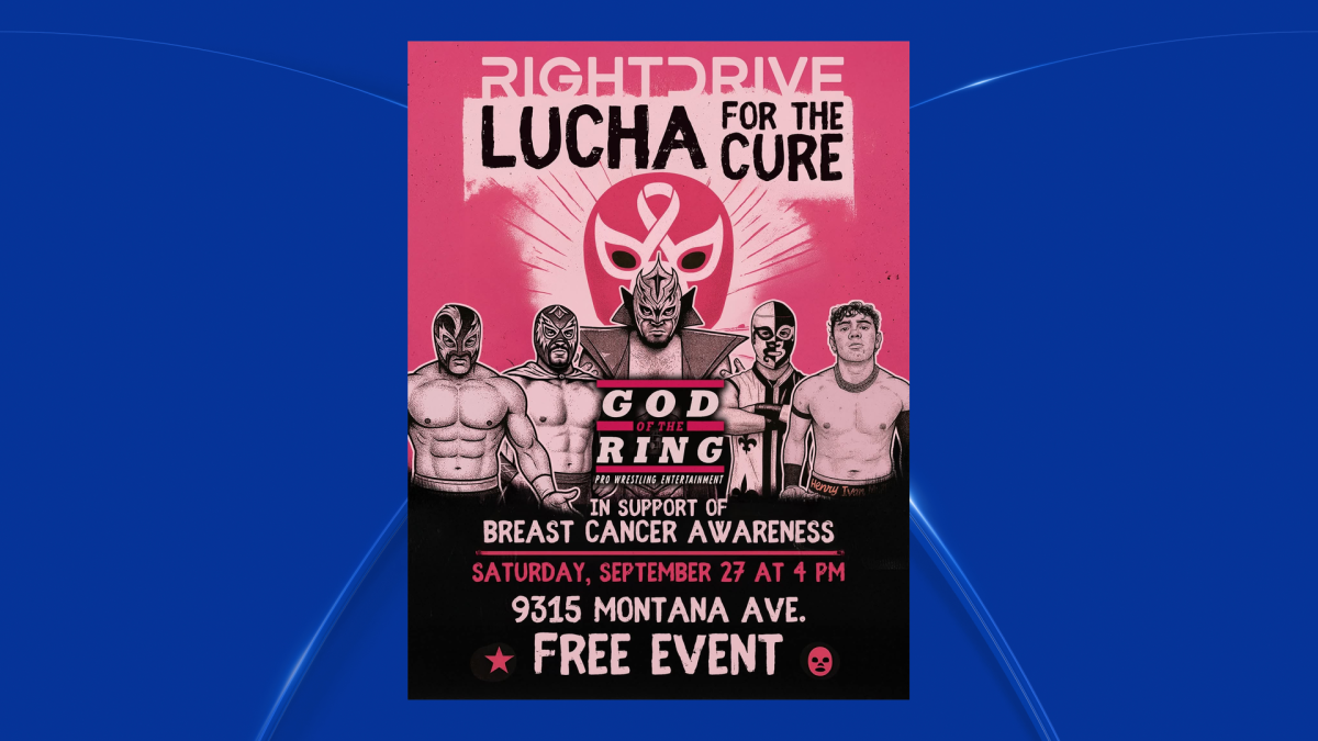 lucha libre en El Paso evento gratuito en apoyo al cáncer de mama ...